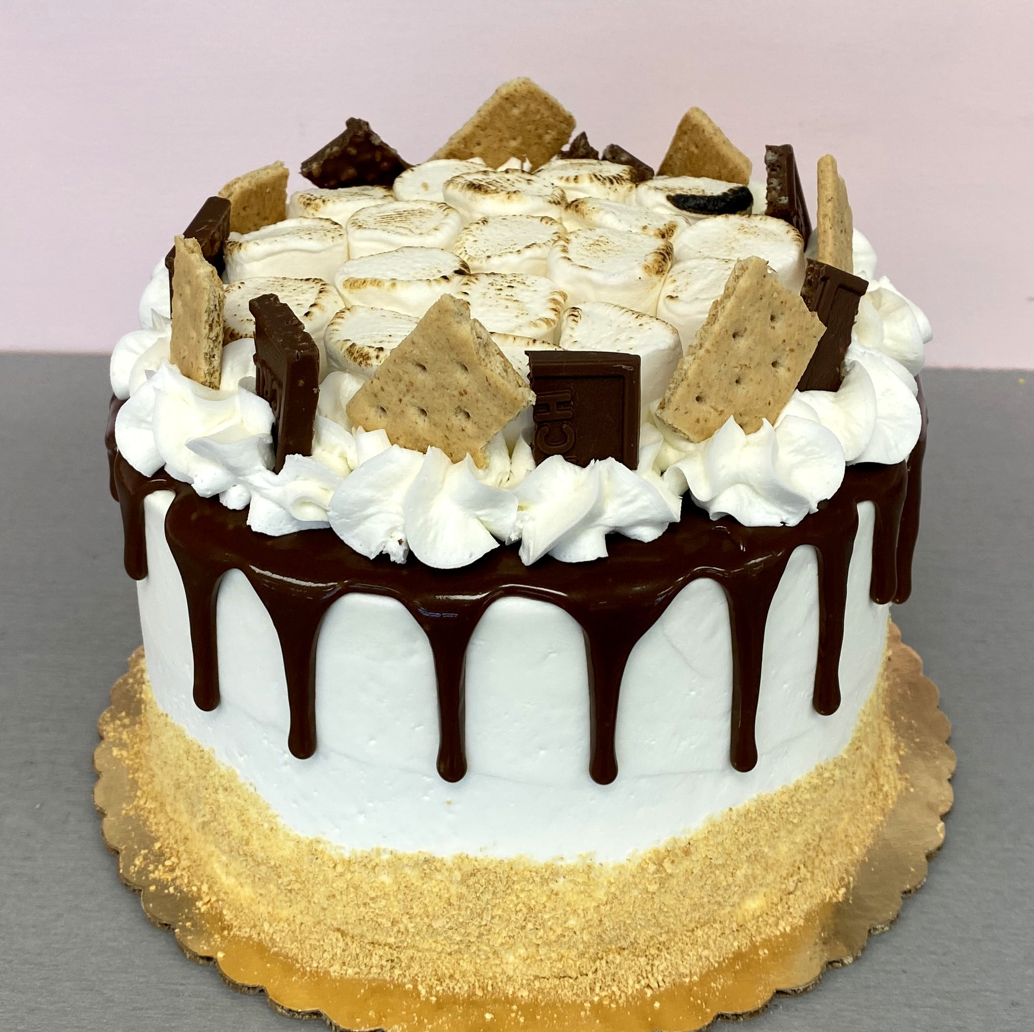 S mores Cake S mores Cake
